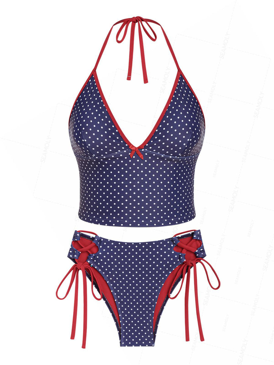 Polka Dot Swimsuit – Seamolly